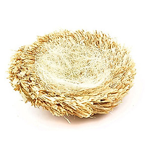 Touch of Nature Artificial Straw and Grass Nest 6-Inch