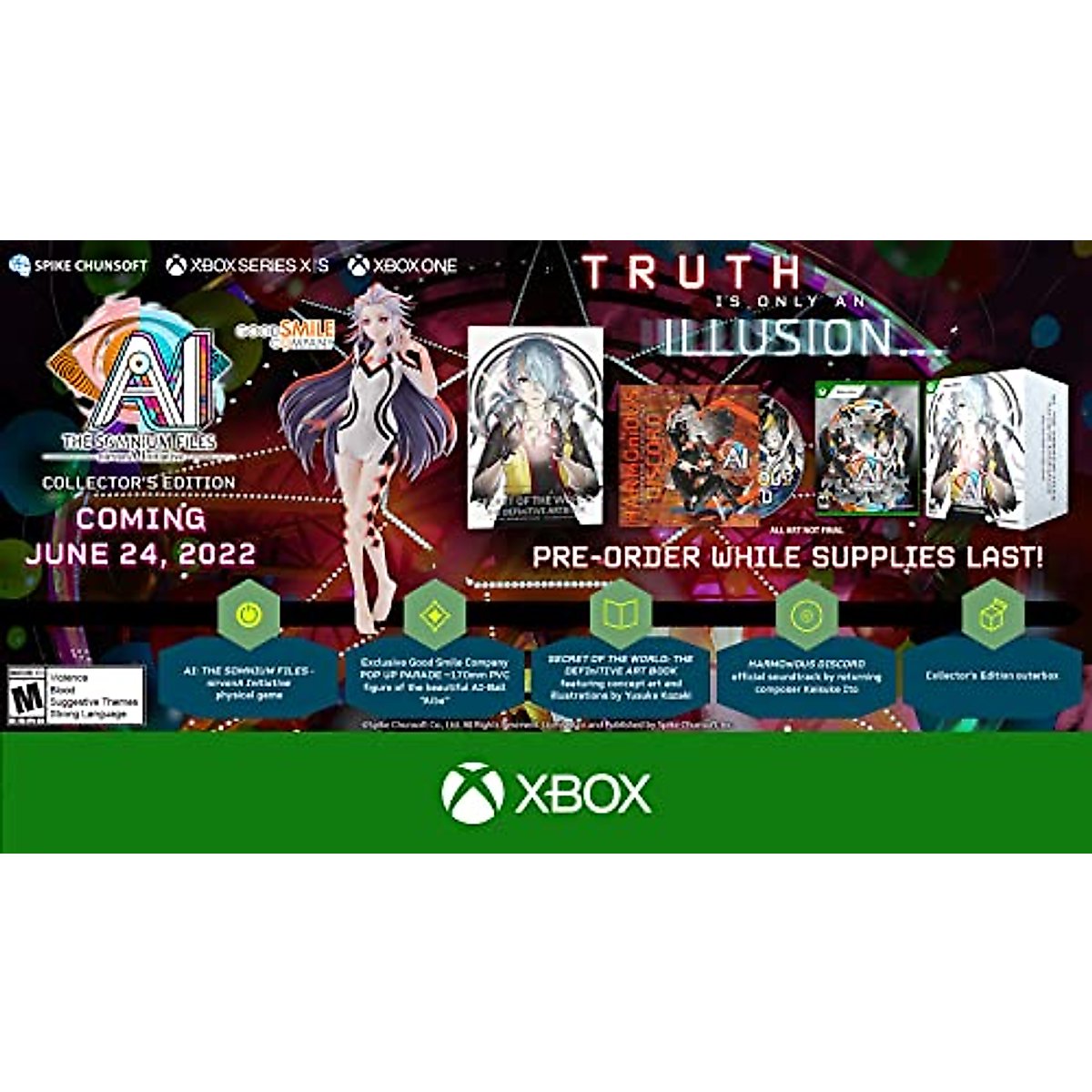 AI: THE SOMNIUM FILES - nirvanA Initiative COLLECTOR'S EDITION for Xbox One and Xbox Series X