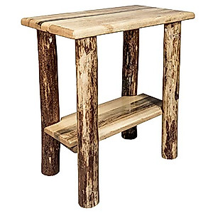 Montana Woodworks Glacier Country Collection Chairside Table
