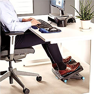 Fellowes Energizer Foot Support (8068001), Blue, Charcoal, Grey