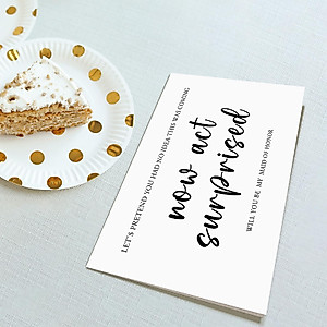 Obbyidk Hilarious Wedding Maid of Honor Card, Funny Bridesmaid Proposal Card, Bridesmaid Proposal Gift, Will You Be My Maid of Honor