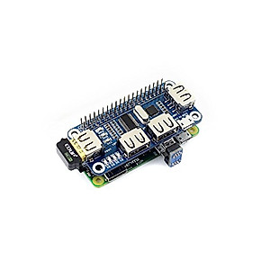4 Port Raspberry pi USB HUB HAT Onboard USB to UART Compatible With USB2.0 1.1 For Raspberry Pi Series Board Serial Debugging