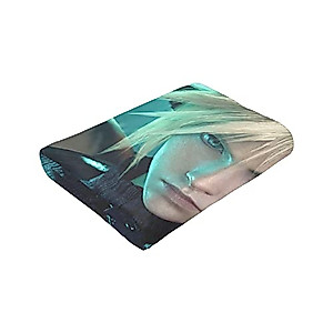 Final Games Fantasy Blanket Flannel Fleece Plush Throw Blanket All Seasons Lightweight Air Conditioner Fuzzy Blanket for Living Room/Bedroom/Sofa/Chair 60"x50"
