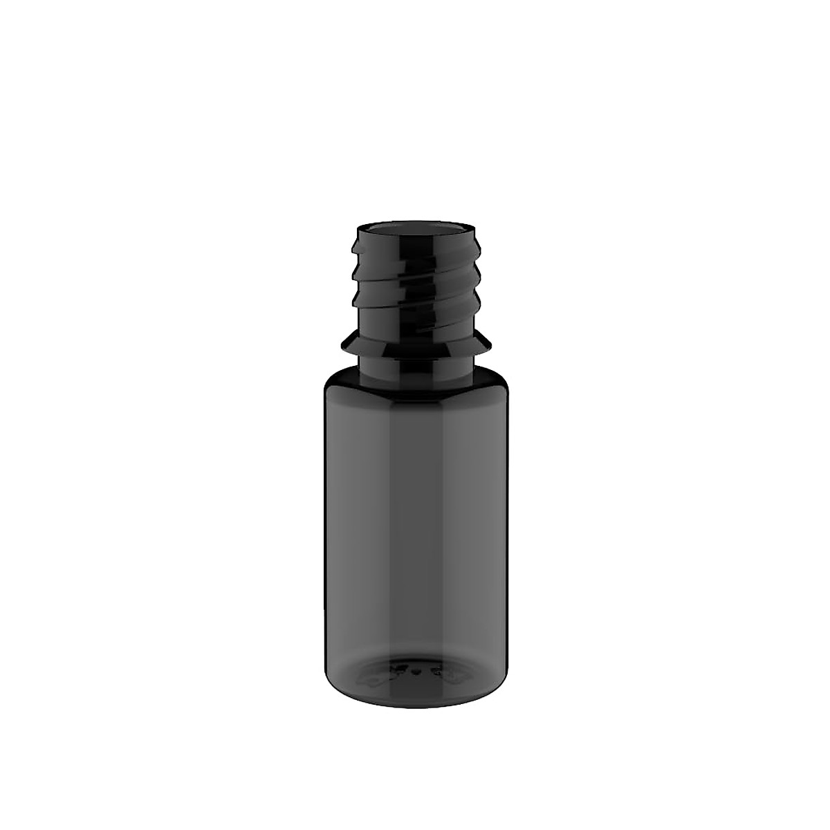 BOTTLES Chubby Gorilla - 10ML Production-Ready Unicorn Black Black Cap - V3 (25 Pack)