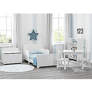 Delta Children MySize Toddler Bed, Bianca White