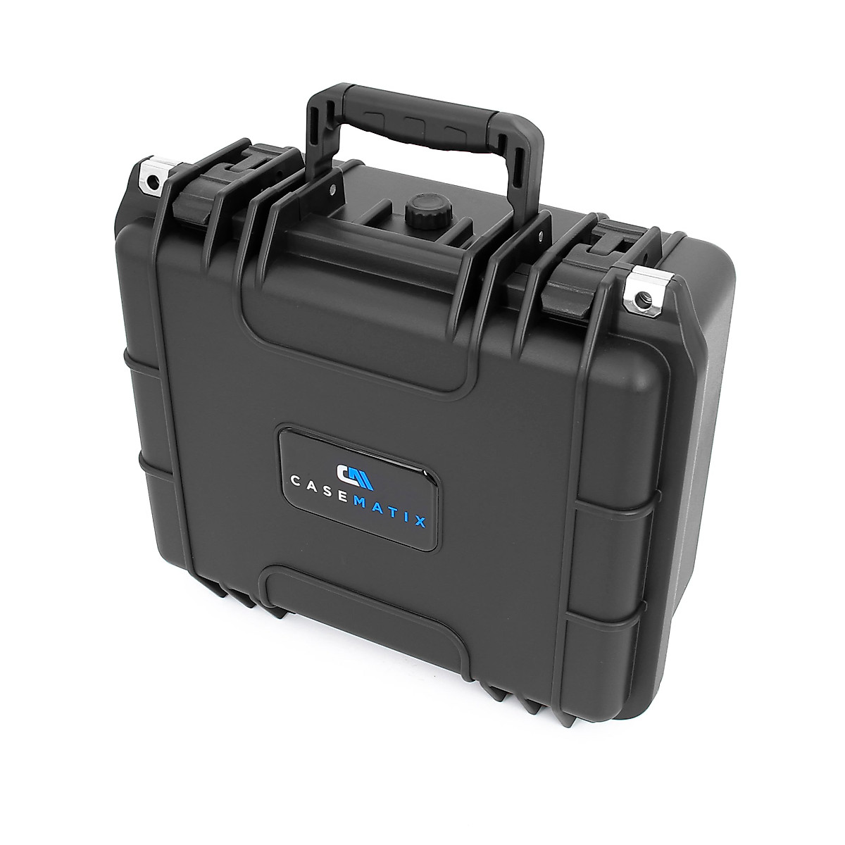 CASEMATIX Graded Card Storage Box Compatible with 40+ BGS PSA Sports Trading Cards with Top loader Card Storage Case Front Compartment, Waterproof Graded Card Case For Slabs and Toploaders