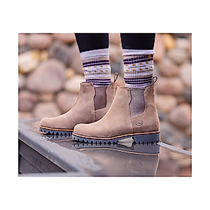 Chaco Women's Fields Chelsea Waterproof Boot, Black, 6.5