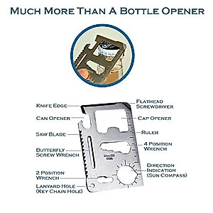 Best Beer Chiller Sticks for Bottles and Cap Opener 2 Pack - Beer Gifts for Men - Top Saint Patrick's Day Idea for Dad Husband Beer Lovers Accessories - Unique Practical Gift for Beer Lovers