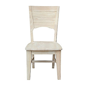 International Concepts Canyon Set of 2 Dining Chairs, Brown