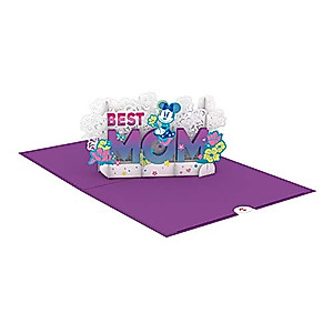 Lovepop Mothers Day Disney's Minnie Mouse Best Mom Pop Up Card