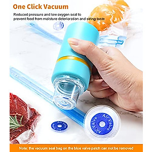 Mason Jar Vacuum Sealer, Electric Mason Jar Vacuum Sealer Kit, Vacuum Sealer for Regular and Wide Mouth Canning Jars, Includes Electric Vacuum Pump and Reusable Vacuum Food Storage Bags