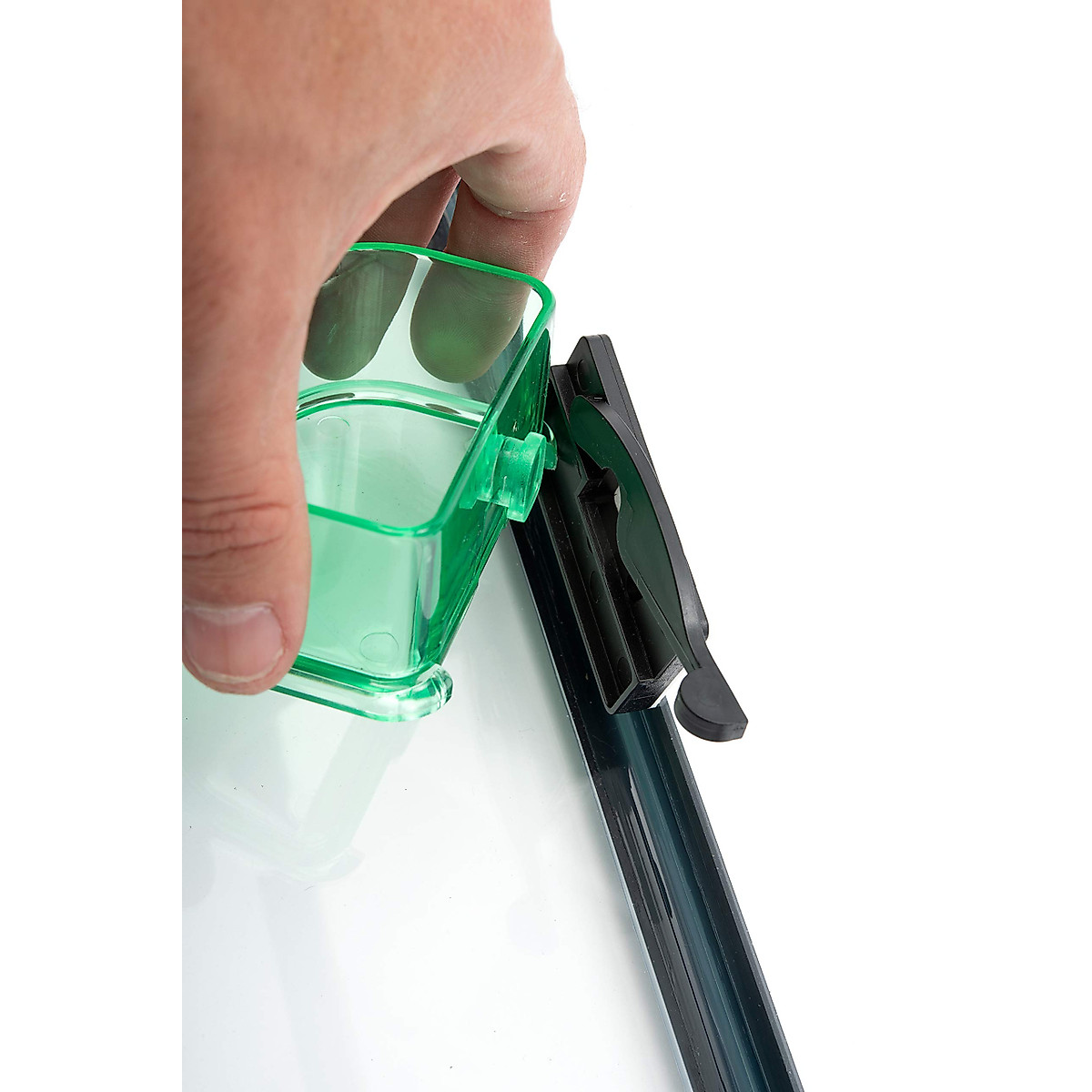 Lixit 8oz Aquarium and Wire Cage Water Bottle for Mice, Hamsters and Other Small Animals (8oz + Bowl)