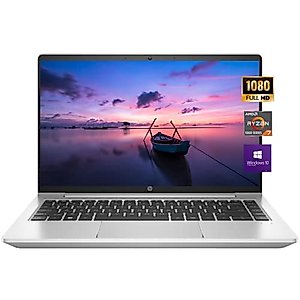 HP ProBook 445 G9 14" FHD Business Laptop, AMD Ryzen 7 5825U, Windows 10 Pro, 16GB RAM, 512GB SSD, Long Battery Life, Backlit Keyboard,Durlyfish