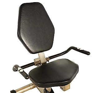 EXERPEUTIC 1500XL Recumbent Exercise Bike with Pulse | 300 lbs. Weight Capacity