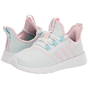 adidas Cloudfoam Pure 2.0 Running Shoe, Almost Blue/Clear Pink/Bliss Blue, 5 US Unisex Big Kid