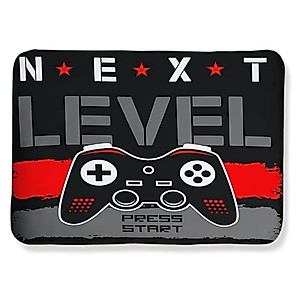 RUI＆TONG Gaming Room Decor Rug for Video Gamer Area Game Bedroom Living Rugs Washable, 24X36 inches (60X90 cm)