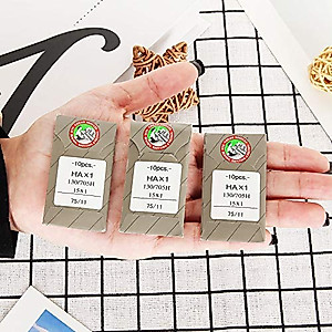 50 PCS Embroidery Sewing Machine Needles Size 75/11, Household Sewing Needles for Brother Sewing Machine1