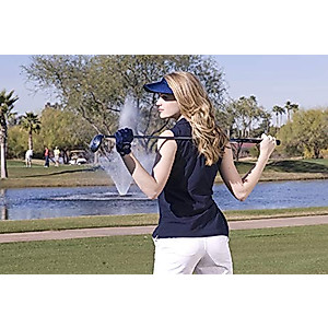 Glove It Women's Golf Glove, Left Hand, Small, Navy Clear Dot
