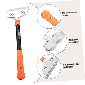 Amosfun 1 Set Cleaning Blade Floor Cleaning Scraper Surface Cleaning Scraper Floor Wall Scraper Oil Paint Remover Razor Blade Tile Scraper Cleaning Scrapers Windows Sticker Aluminum Alloy