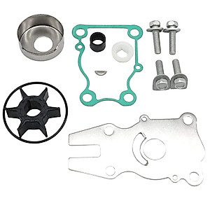 GHmarine 63DW0078 Water Pump Impeller Kit for Yamaha Outboard Marine 40 50 60 HP Motors 63D-W0078-01-00
