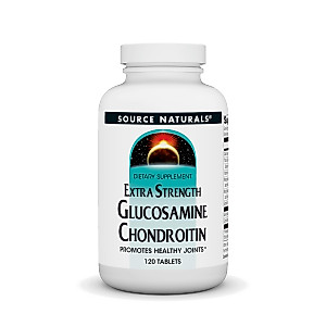 Source Naturals Extra Strength Glucosamine Chondroitin,Promotes Healthy Joints* - 120 Tablets