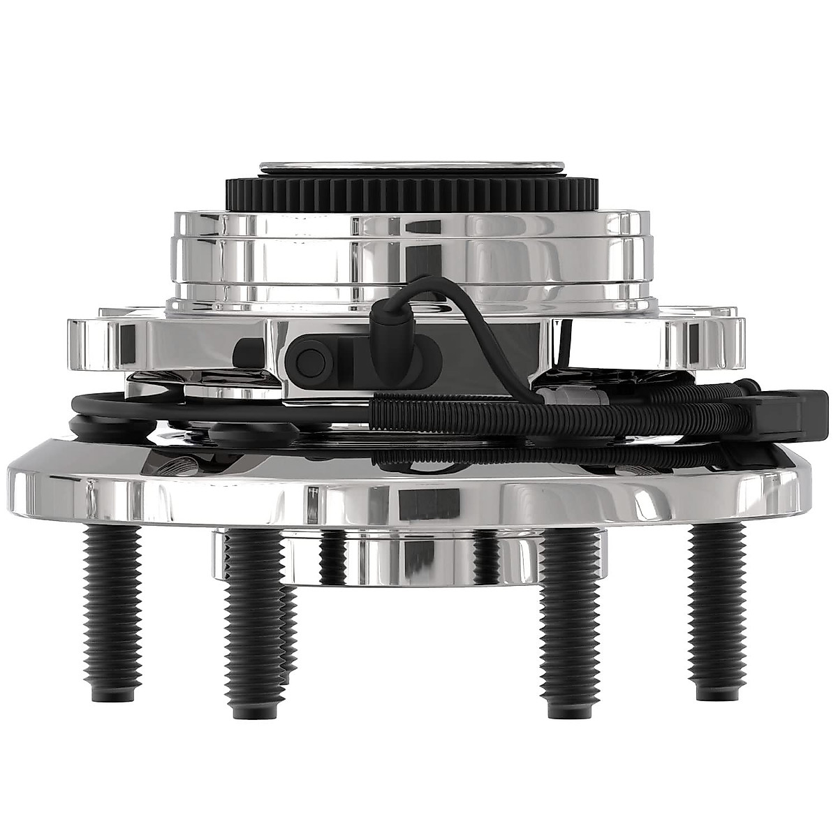 515142 Front Wheel Bearing and Hub Assembly 6 Lugs w/ABS for Ford Expedition, Ford F-150, Lincoln Navigator Hub Bearing Assembly 4WD 4x4 Only