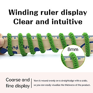 2 Balls Soft Chenille Yarn Velvet Yarn for Crocheting,Fluffy Yarn for Knitting and Crochet DIY Craft,Blanket Yarn for Hat Scarf Blanket Slippers