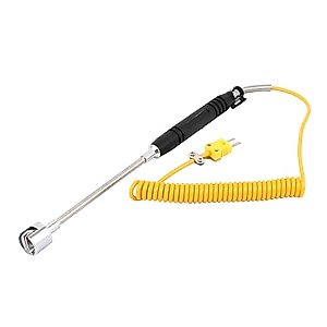 YUELER Portable K Type Thermocouple Temperature Probe Sensors Accurate Measurement K-Type Sensors Temperature Probe