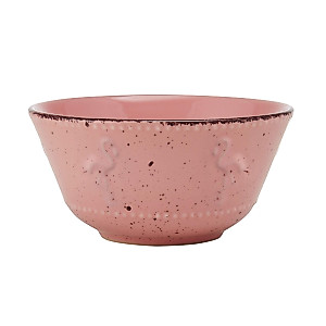 Pfaltzgraff Pink Flamingo 16 Piece Dinnerware Set, Service For 4, Pink