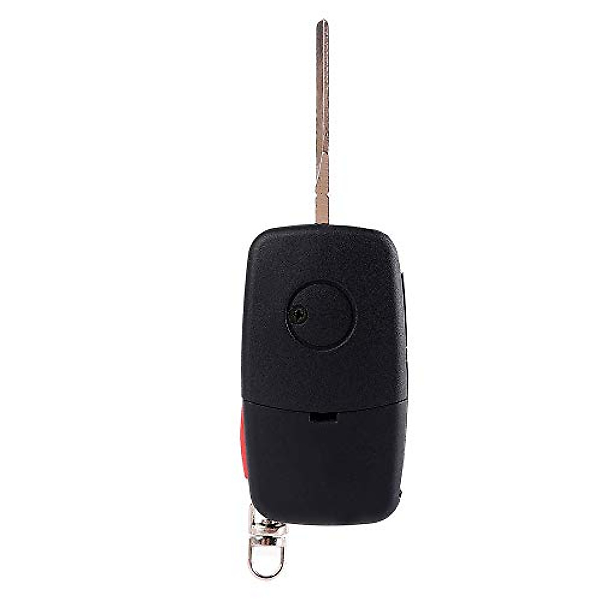 OCPTY 1 X Flip Key Entry Remote Control Key Fob Transmitter Replacement for Audi A4 A4 Quattro A6 A6 Quattro A8 A8 Quattro Allroad Quattro Cabriolet 4D0837231P 4 Buttons