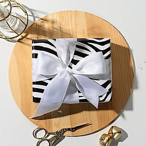 WRAPAHOLIC Wrapping Paper Sheet - Animal Prints for Birthday, Holiday, Party, Baby Shower - 1 Roll Contains 6 Sheets - 17.5 inch X 39.3 inch Per Sheet