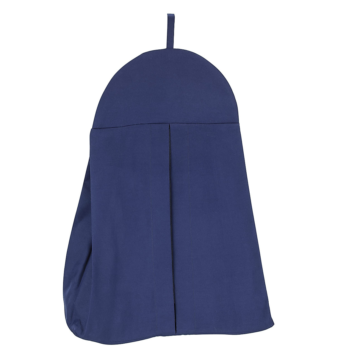 Navy Blue Hanging Baby Diaper Caddy Organizer for Changing Station - Baby Nursery Décor for Boys - Diaper Stacker with Hook for Easy Reach - Safe Diaper Changes; Portable, Washable and Folding