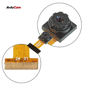 Arducam OV2640 Camera Module, 2MP Mini CCM Compact Camera Modules Compatible with Arduino ESP32 ESP8266 Development Board with DVP 24 Pin Interface, 2 Pack