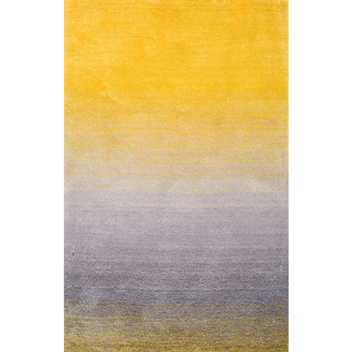 nuLOOM Handmade Ombre Shag Area Rug, 8x10, Yellow