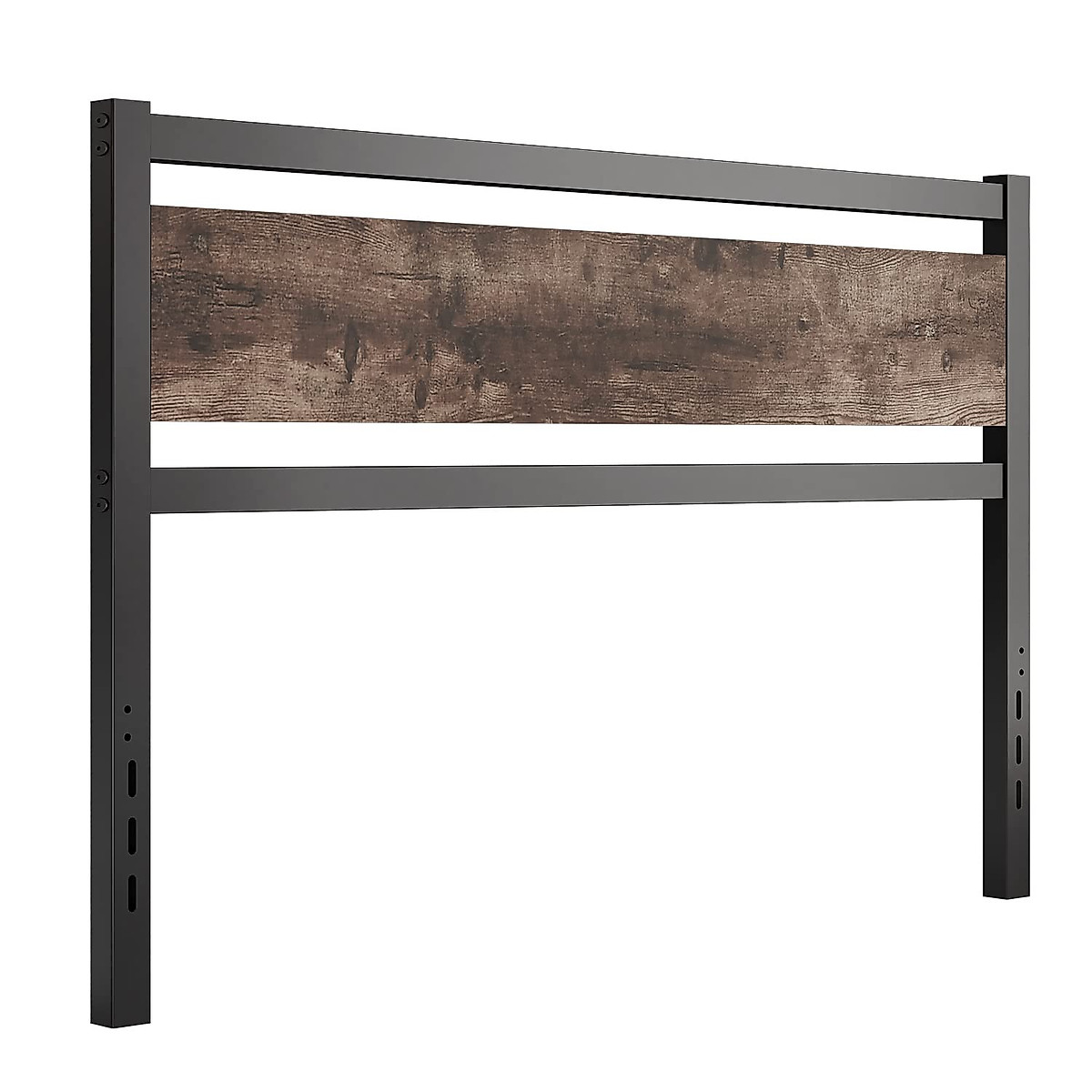 ALTLLEN Headboard Only Wooden Headboard with Metal Slats Sturdy Rustic Headboard Easy Assembly, Twin XL/Queen/King (Queen)