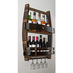 Lighted Wine/Whiskey Rack
