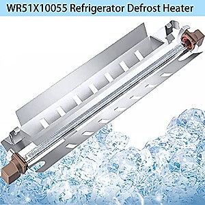 WR51X10055 Refrigerator Defrost Heater Replacements WR55X10025 Refrigerator Temperature Sensor WR50X10068 Defrost Thermostat Compatible with general Electric Hotpoint Refrigerators Replaces WR51X10030