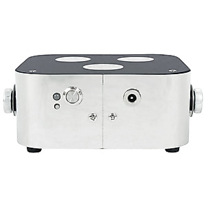 (2) Rockville MINI RF3 RGBWA+UV DMX DJ/Party LED Wash Lights+4-Ch. RF Par Remote