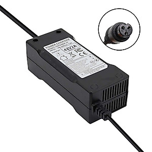 New 42V 2A Battery Charger for 36V Lithium Battery Pocket Mod, Sports Mod, and Dirt Quad 3-Prong Inline Female