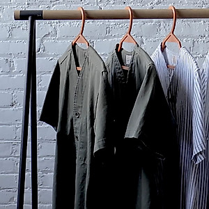 100% Recycled Ocean and Ocean Bound Plastic Sustainable Adult Hanger (Black)