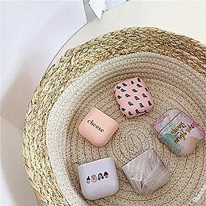 Rertnocnf Case Compatible with Airpods Pro Case, Portable Hard Plastic Anti-Scratch Shockproof Waterproof Wireless Headphone Protective Cover