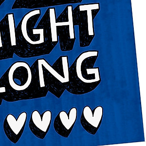 Hallmark Shoebox Funny Anniversary Card (All Night Long) for Birthday, Love, Just Because, and More