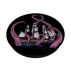 Octopus - Kraken PopSockets PopGrip: Swappable Grip for Phones & Tablets