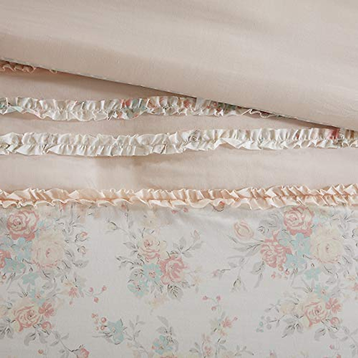 Madison Park Serendipity Peach Comforter Set - 9 Piece
