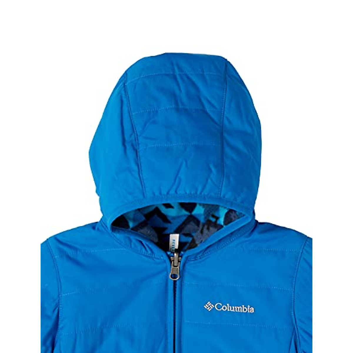 Columbia Baby Double Trouble Jacket, Bright Indigo/Collegiate Navy Checkpoint, 12/18