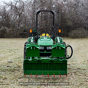 Titan Attachments 72-in Tine Bucket Attachment Fits John Deere Loaders