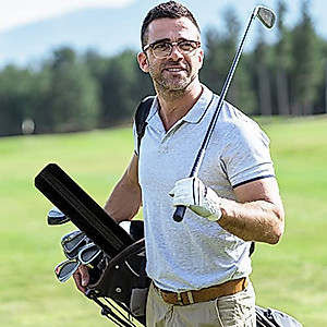 2Pcs Insulated Golf Bag Cooler, 6 -Cans Insulated Golf Beer Sleeve for Cans ,Stores Up to 6 Cans in Your Golf Bag，Golf Cooler Bag Keeps Canned Beverages Cold -Fits in Most Golf Bags Styles & Types