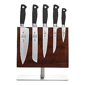 Mercer Culinary Genesis 6-Piece Magnetic Board Knife Set, 11 3/8 x 9, 11 1/2 inch high, Stainless Steel