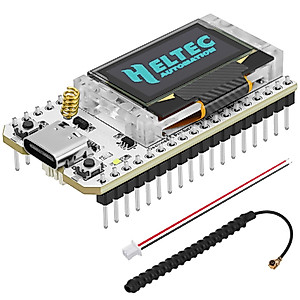 MakerFocus ESP32 LoRa V3 Development Board with 915 MHz Antenna Integrated WiFi Bluetooth SX1262 CP2102 0.96-inch OLED Display Type C for Meshtastic IoT Arduino Intelligent Scenes