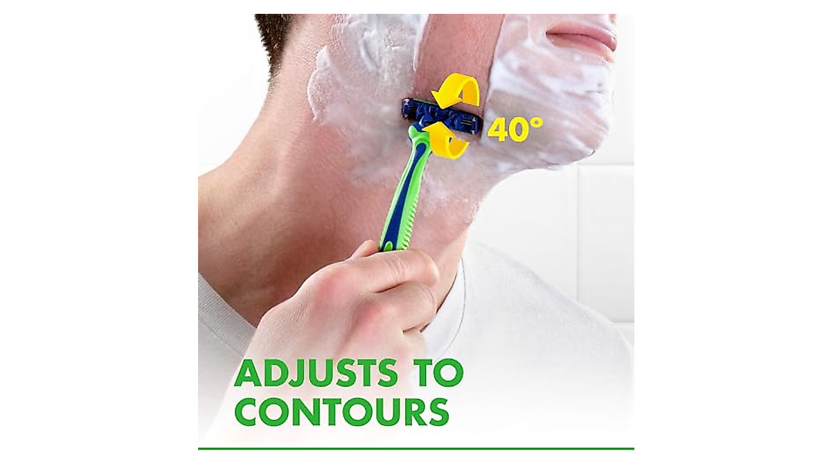 Gillette Sensor3 Sensitive: 12 Gentle Disposable Razors